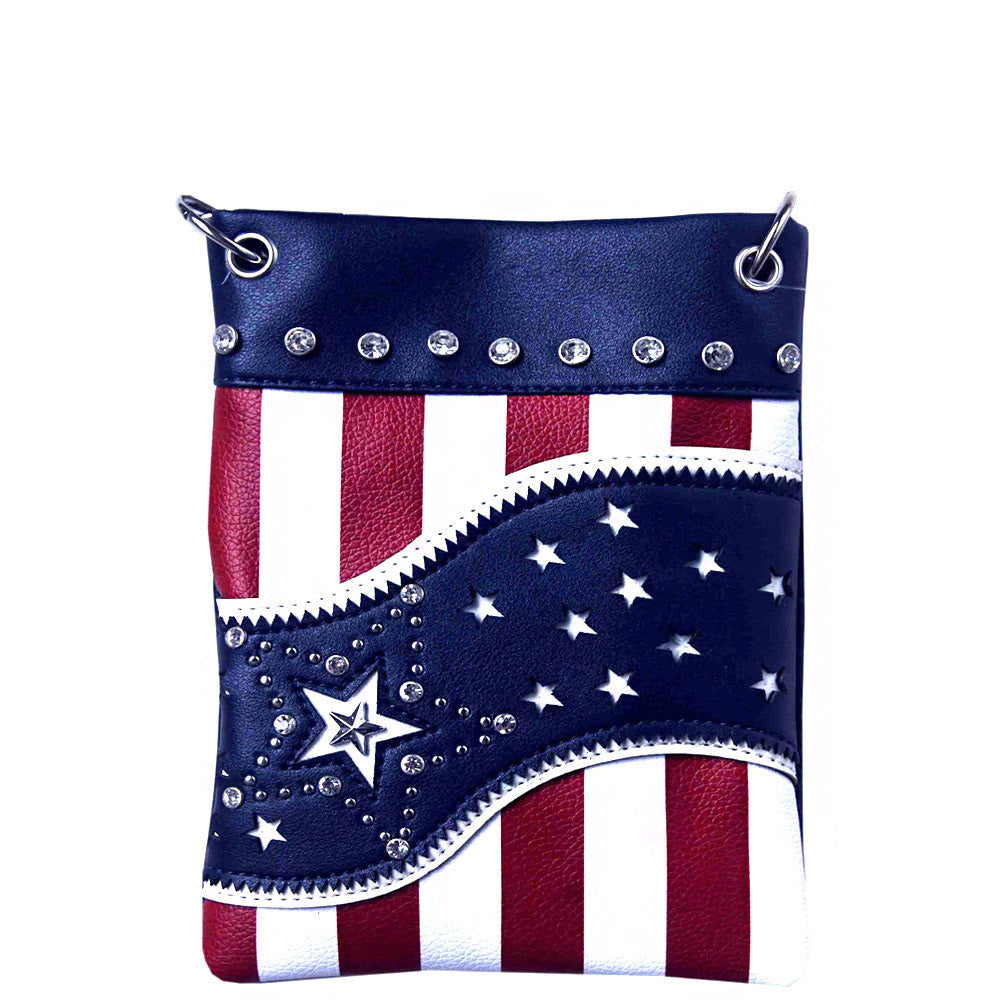 U.S Flag Patriotic Theme Mini Crossbody Bag – HerstationWholesale